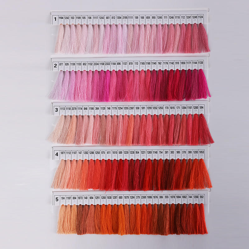 100% Spun Polyester Sewing Thread Colour Card - Chinee Threads Co.,Ltd